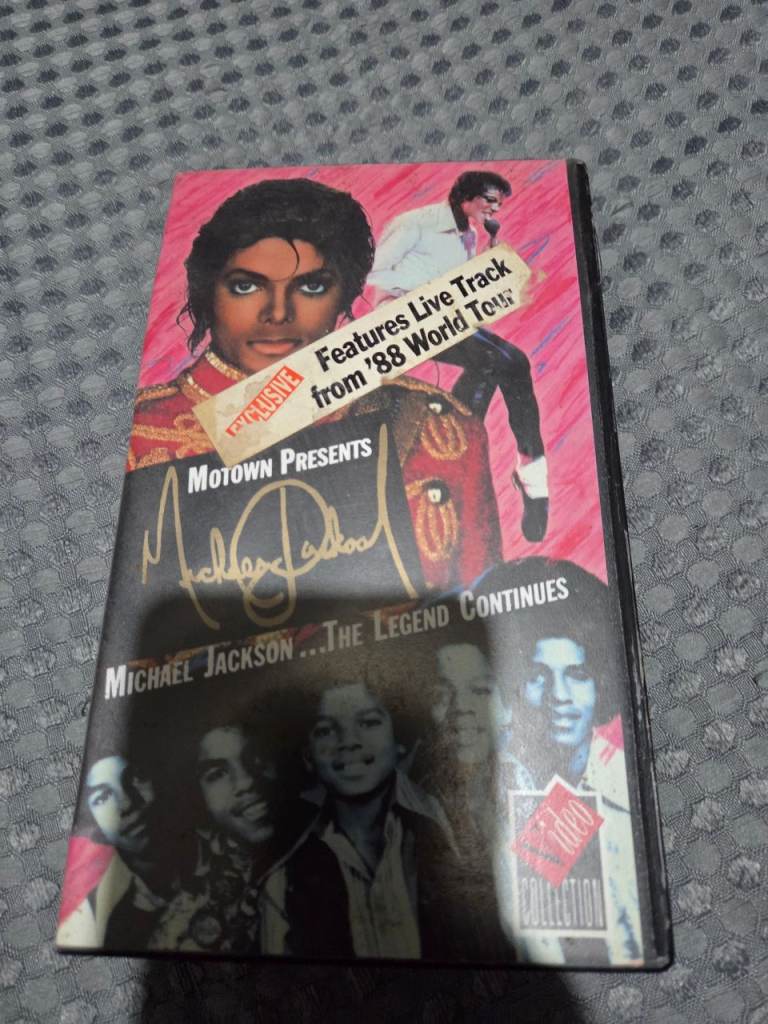 Michael Jackson vhs tapes | in Arnold, Nottinghamshire | Gumtree