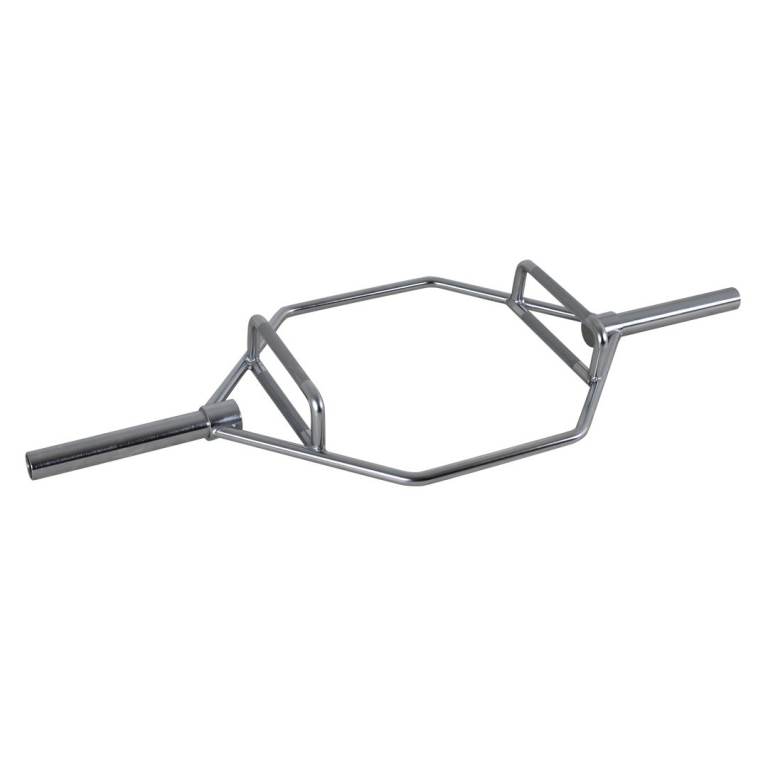 1.5m Olympic Hex Deadlift Bar / Trap Bar with Spring Collars - Weights ...