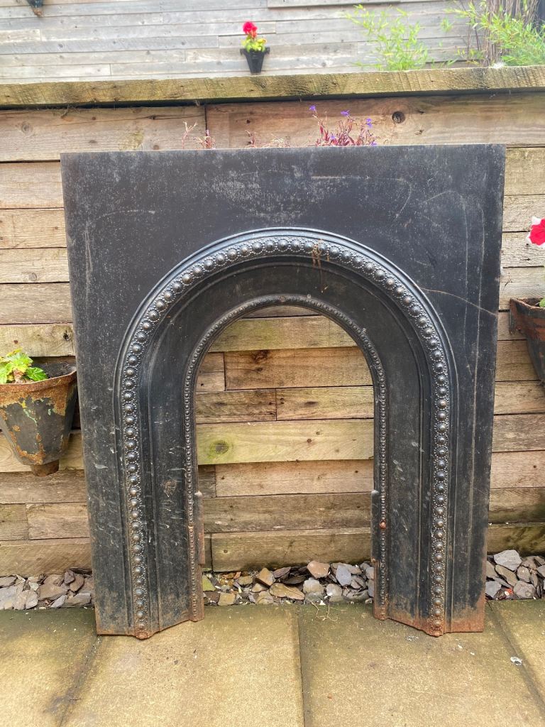 Victorian cast iron fireplace insert | in Heanor, Derbyshire | Gumtree