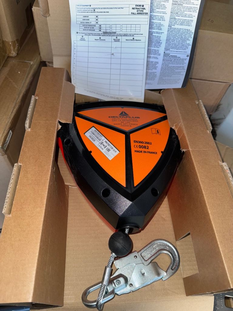 Delta Plus 15m Lanyard Self Retractable Fall Arrester, NEW | in East ...