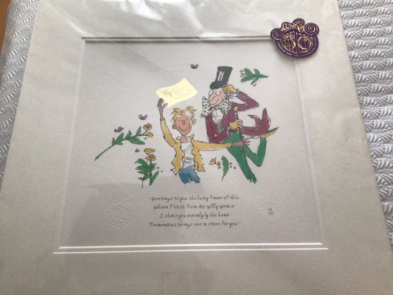 Charlie & The Chocolate Factory 50th anniversary Official Collector’s ...
