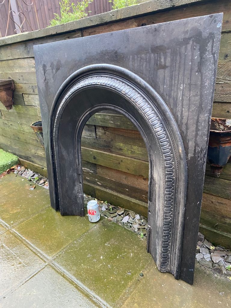 Large Victorian cast iron fireplace insert | in Heanor, Derbyshire ...