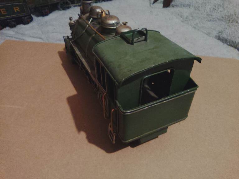 Collectable rustic tin model of a steam engine | in Exeter, Devon | Gumtree