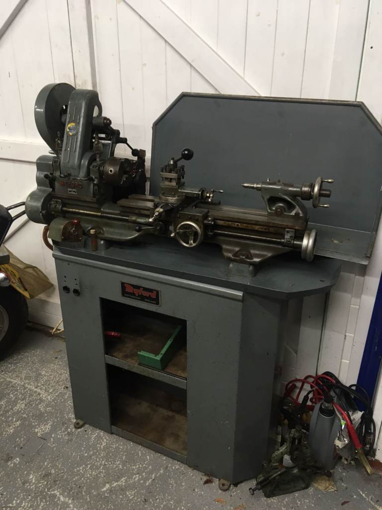 Myford ML7 Lathe serial no K29167- Fitted with 240 Volt Single Phase ...