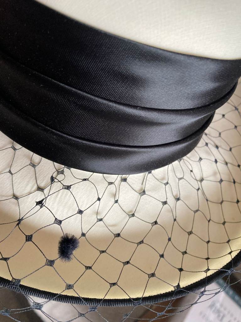 GORGEOUS VINTAGE FORMAL DRESSY WEDDING OR OCCASION HAT WITH VEIL | in ...
