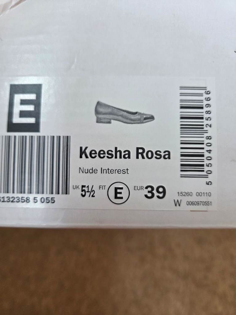 Size 5 1/2 as new never worn Clarks Keesha Rose shoes | in Dersingham ...