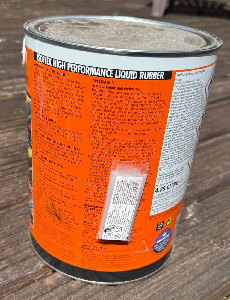 Isoflex liquid rubber paint. ‘BRAND NEW’ 4.25 litre | in Yeovil ...