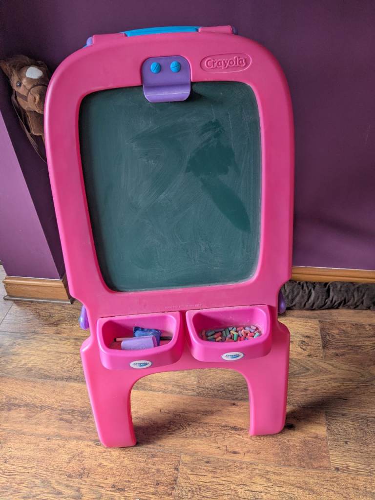 Kids Easel Drawing Board – Blue and Pink, Good Condition | in Blackrod ...