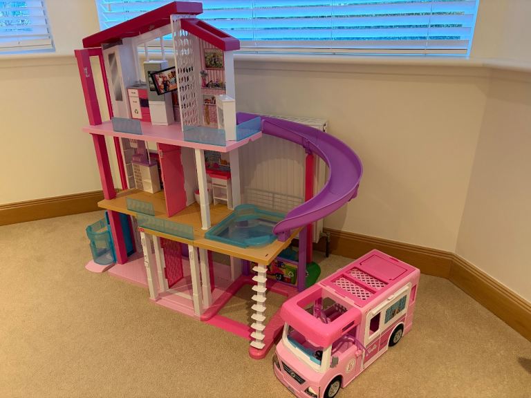 Barbie dream house and caravan | in Perth, Perth and Kinross | Gumtree