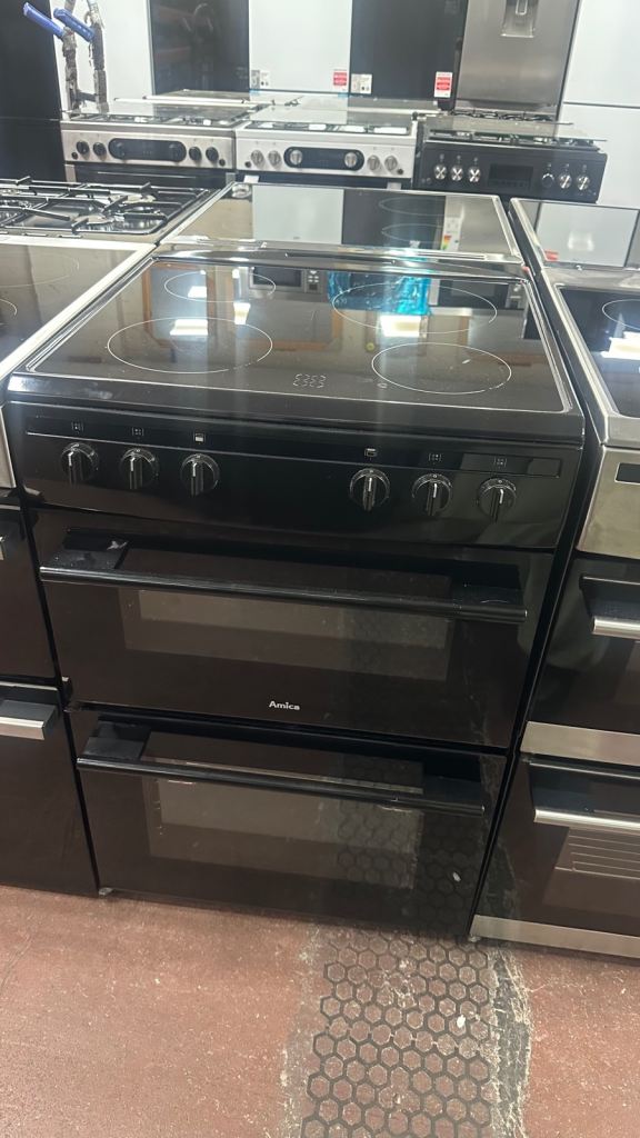 60CM BLACK AMICA ELECTRIC COOKER , £165.00 for Sale