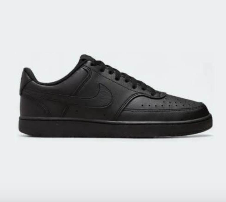 Nike Court Vision Lo Next Nature Black Trainers SIZE: UK/10 | in ...