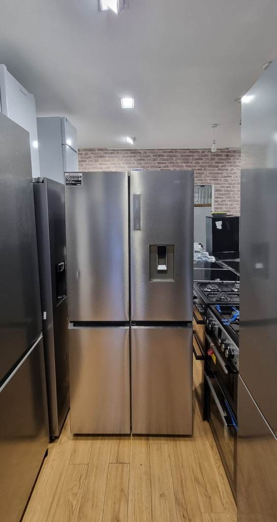 Ex display Fridge freezer Haier American style with water dispenser ...