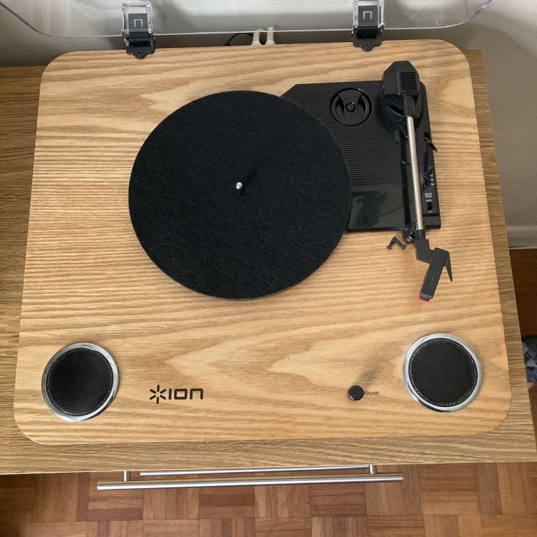 Ion Max Record Player Turntable Stereo Hi Fi System Vinyl LPs Deck ...