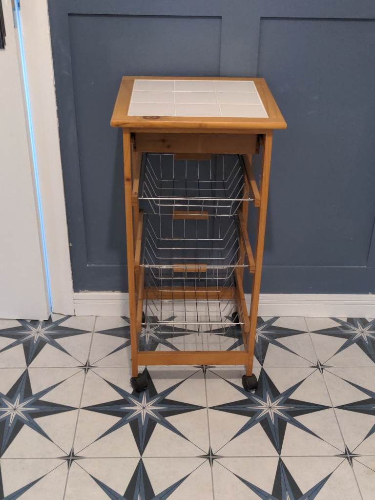 Portable Butcher Style Trolley with Wire Drawers & Brakes* | in Fareham ...