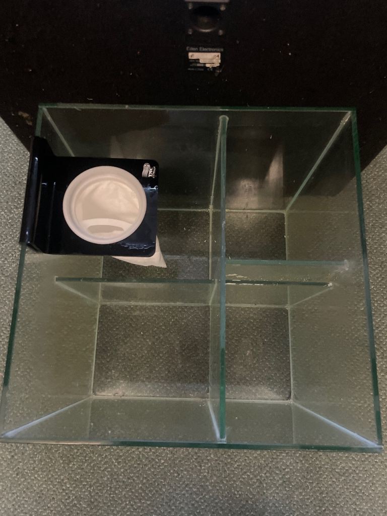 TMC signature range 45cm cube aquarium and sump (marine, reef tank ...