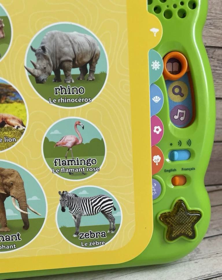 Leap Frog Learning Friends 100 Animals Toodler Electronic Book | in ...