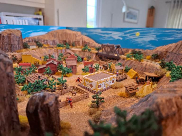 Z Gauge Wild West Train Layout. | in Llantwit Major, Vale of Glamorgan ...