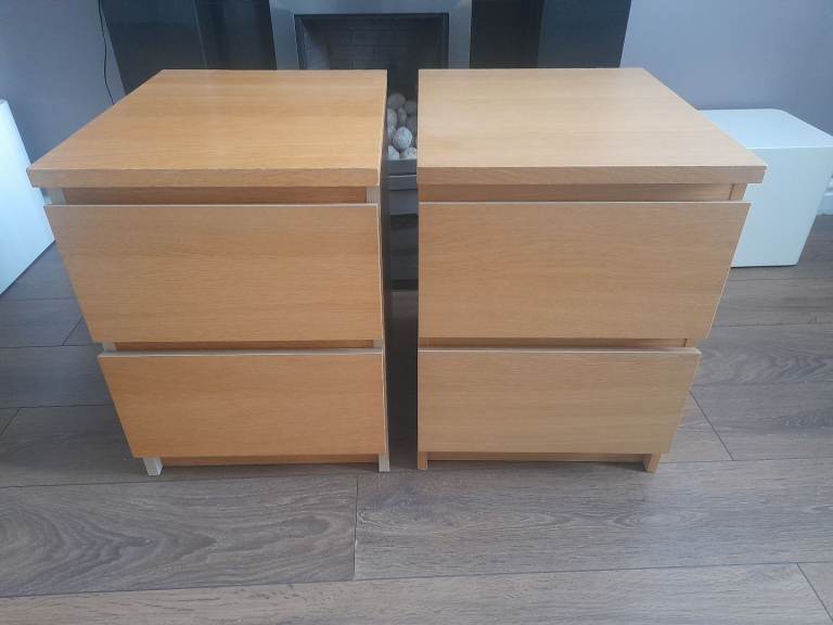 Pair Of Ikea Malm Bedside Tables | in Cheadle Hulme, Manchester | Gumtree