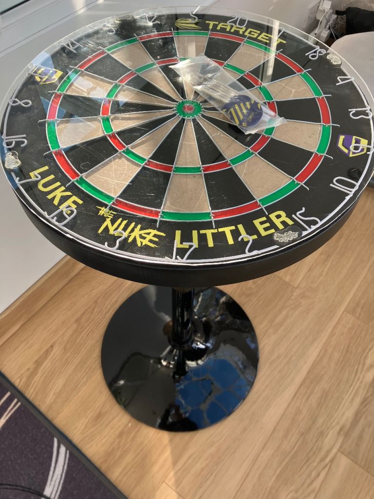 Luke Litter Dartboard Table -Brand New and New & Unused Luke Littler ...