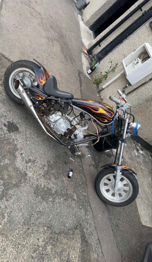 USA imported mini chopper 110cc rd legal | in Dunfermline, Fife | Gumtree