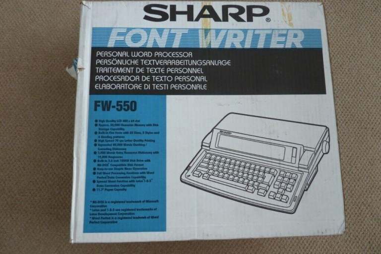 Sharp FW550 Word Processor/Typewriter | in Arnold, Nottinghamshire ...