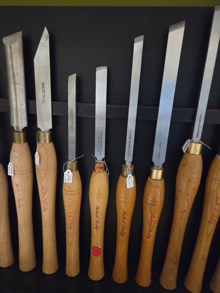Robert Sorby woodturning lathe chisels chisel wood turning see ...