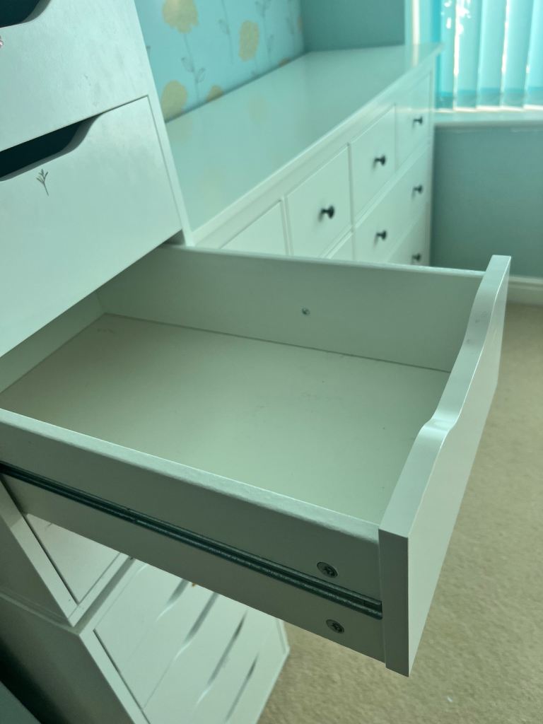 IKEA Alex Drawers in White x2 Great Condition | in Aylesbury ...