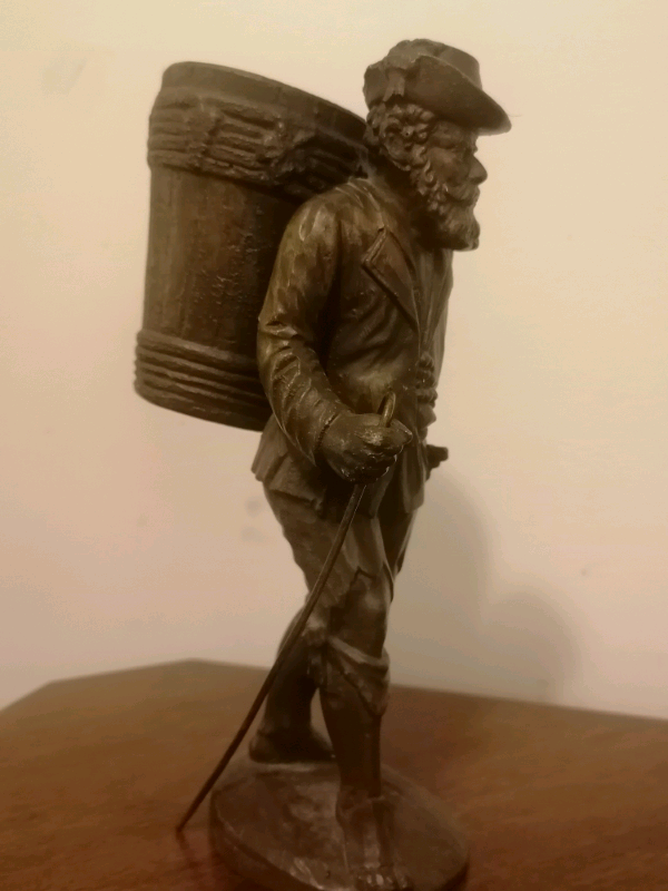 Vintage style. 8 inch. Old man walking with stick. | in Craigmillar ...