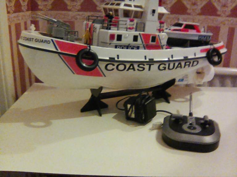 Coast Guard DICKIE police RC Model boat, | in Kettering ...