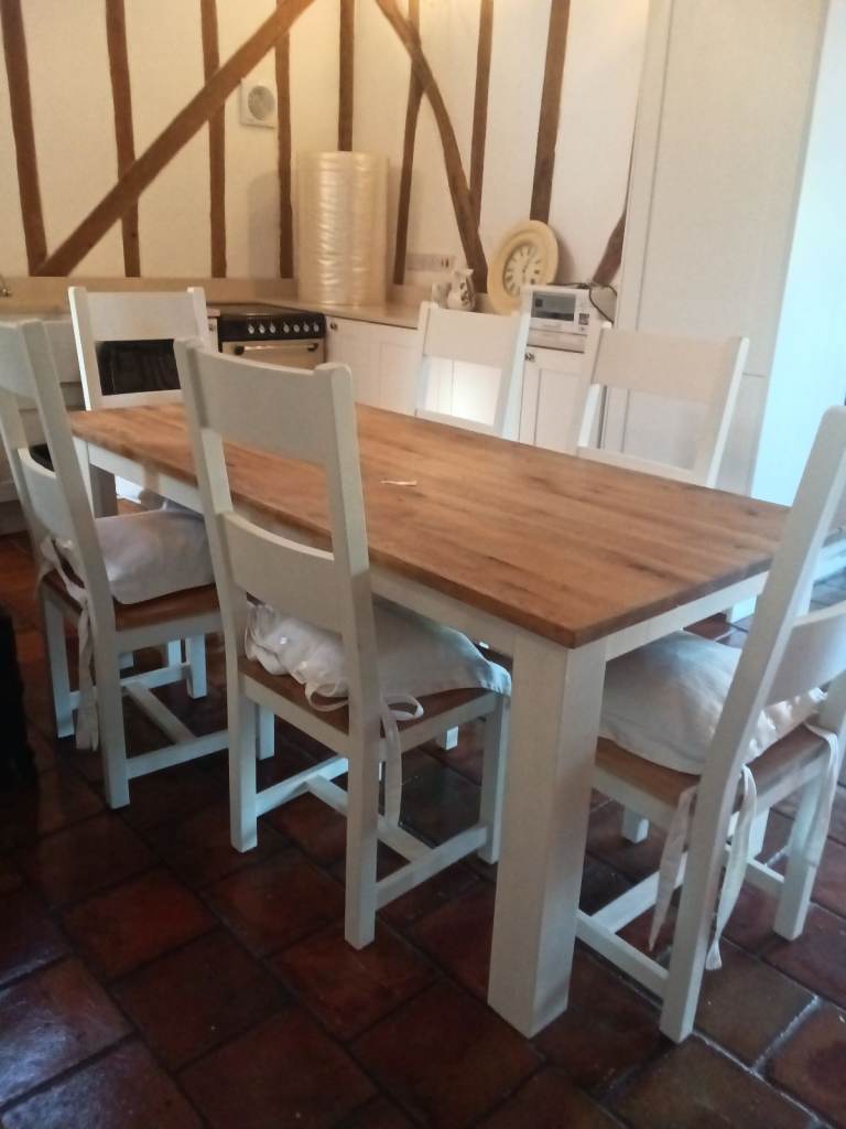 COTSWOLD Wooden Dining Table and 6 Chairs – Good Condition | in Norwich ...