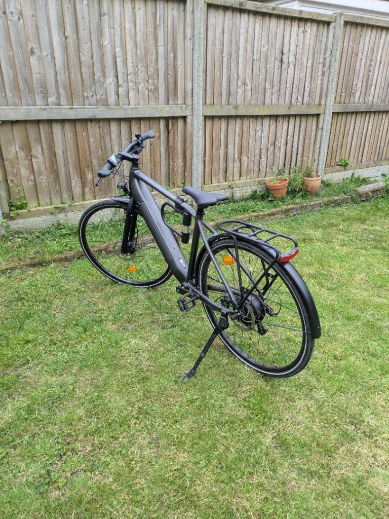Long Distance 500 Electric Assist City Bike Step-Over Frame (Decathlon ...