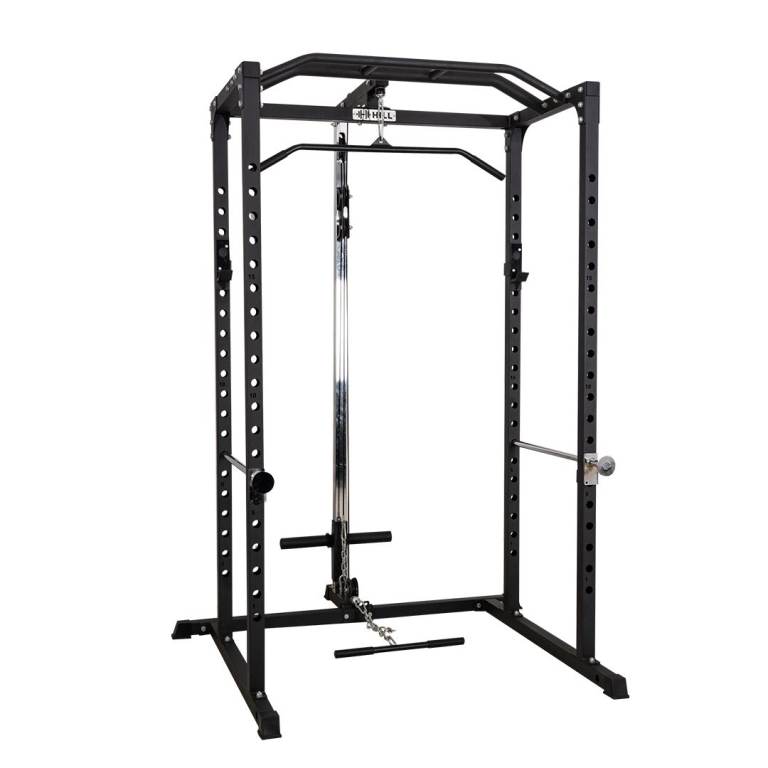 Function V3 Squat Rack (Power Cage) with High / Low Pulley System ...