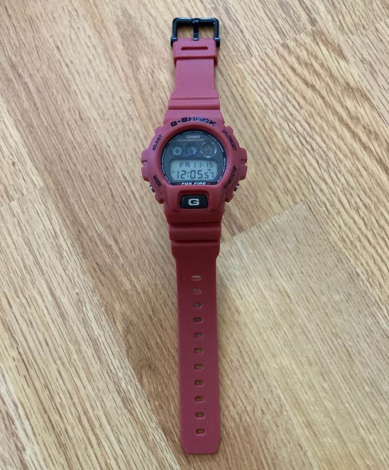 Original Casio G-Shock Fox Fire Thrasher DW-6900 Japanese limited ...