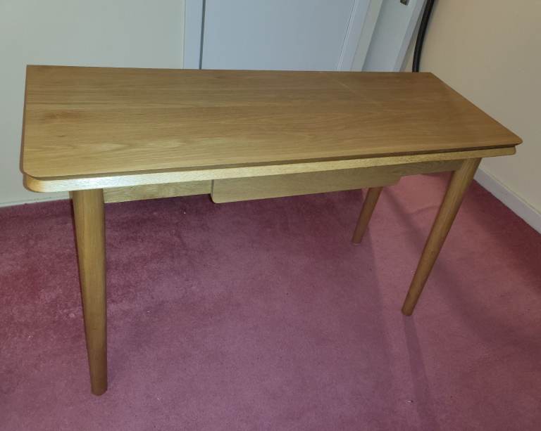 John Lewis Folding Dining Table with integral drawer As new condition £ ...