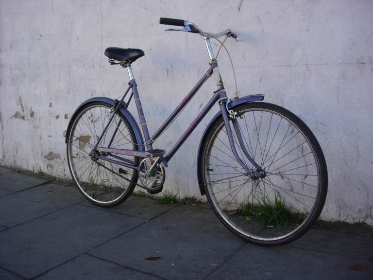 Single Speed Commuter/ Town Bike by Raleigh, Purple, JUST SERVICED ...