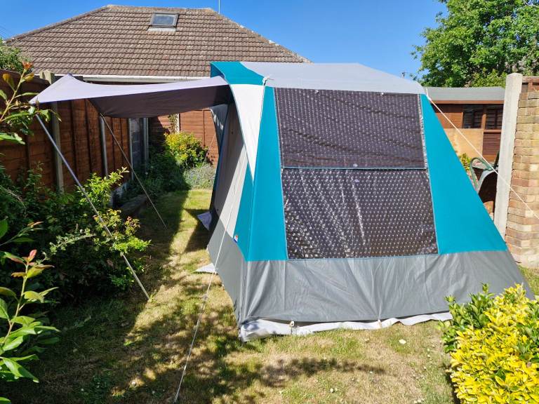 Cabanon Elzas 4 berth frame tent, with Canopy, good condition | in ...