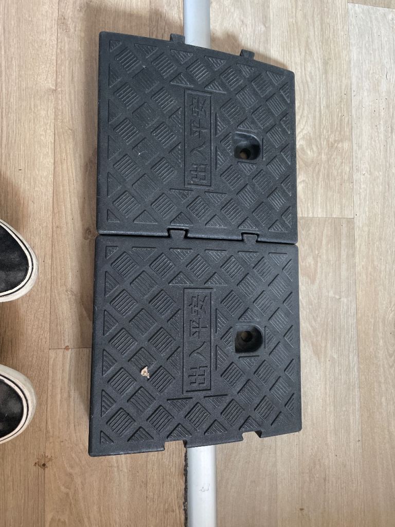 Pair of Black Plastic Wheel Chocks/Levellers, £5.00 for Sale in Nailsea ...