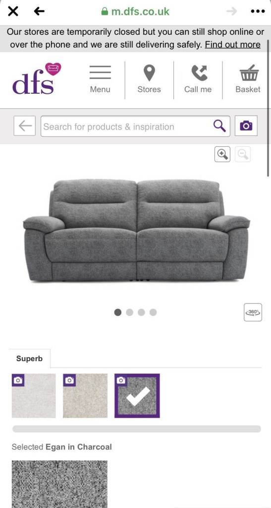 FREE DFS 2 seater sofa – ground floor UB8 – collection 12 Jan only | in ...