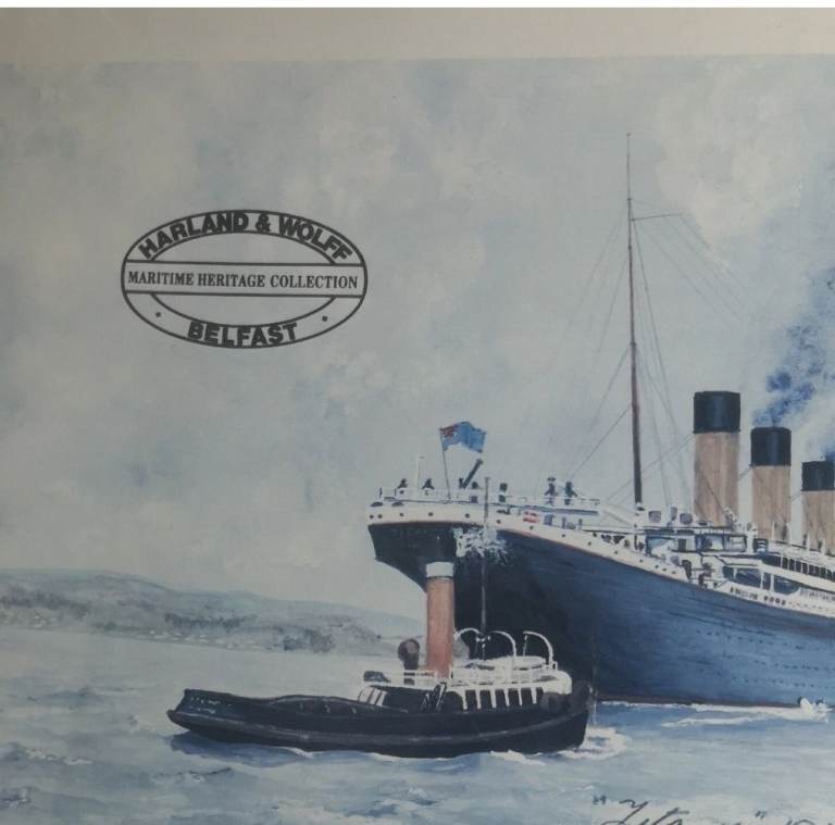 20th Century Island R J Mcclune Harland & Wolff Belfast Maritime ...