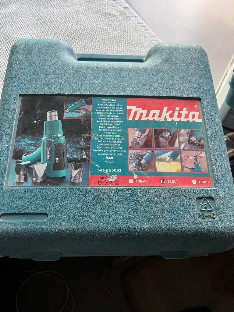 Makita HG5030K/2 240V Heat Gun Supplied in a Carry Case | in Islington ...