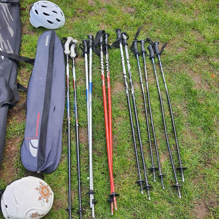 Ski boots stick and ski bags can sell as a bundle can deliver | in ...
