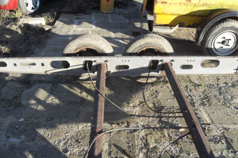 Twin wheel caravan chassis | in Accrington, Lancashire | Gumtree