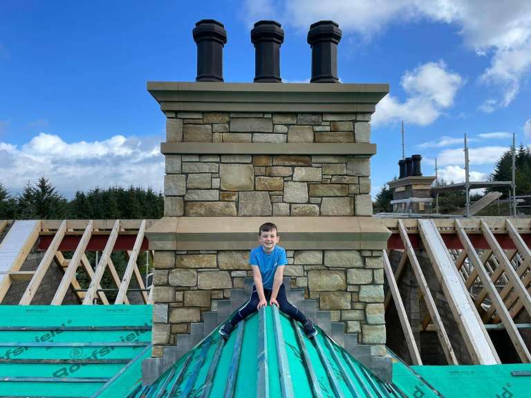 Bangor Blue Slates granite step scill roof ridge floor tiles chimney ...