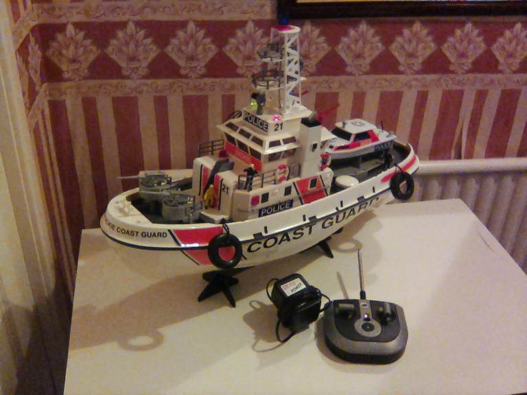 Coast Guard DICKIE police RC Model boat, | in Kettering ...