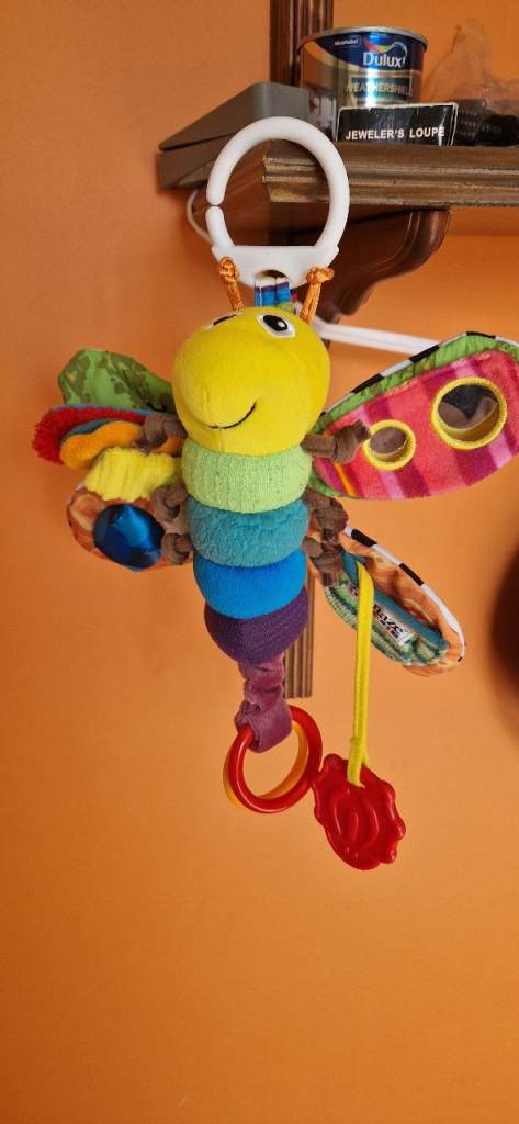 LAMAZE FREDDIE THE FIREFLY CLIP ON SENSORY TOY. AGE 0-24 MONTHS ...