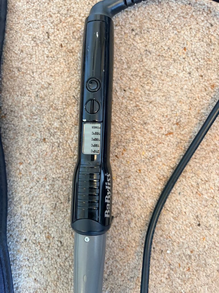 BaByliss Curling Tongs with travel case, £8.00 for Sale in Altrincham ...