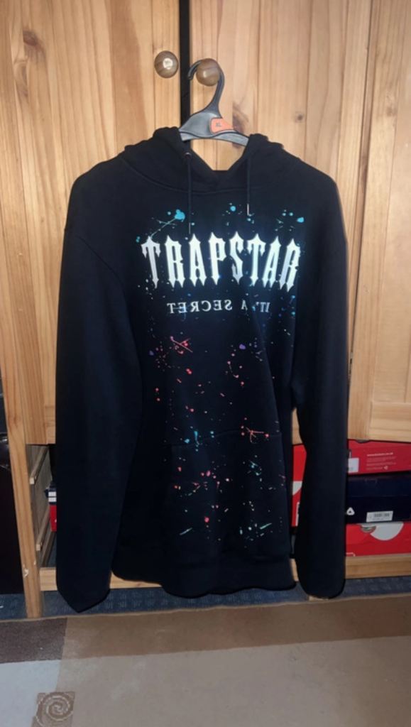 Trapstar paint splattered jumper (used) | in Woodford, London | Gumtree