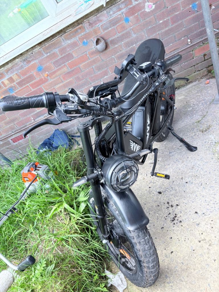 VVY Electric Mountain Bike - Fat Tyres, Good Condition | in Loughor ...