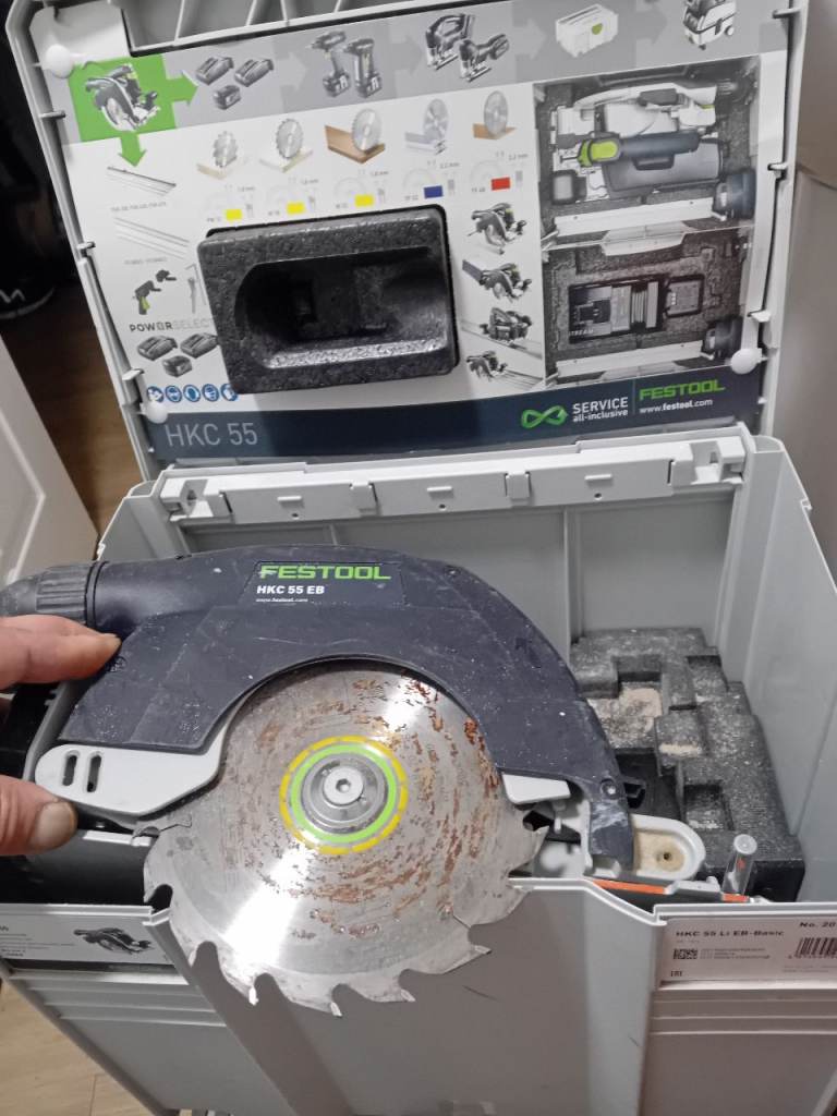 Festool HKC 55 BARE UNIT AND CASE | in Ashbourne, Derbyshire | Gumtree