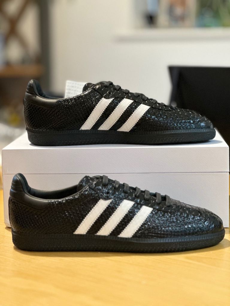 Adidas Samba OG Made in Italy 'Black Croc' | in Church Crookham ...